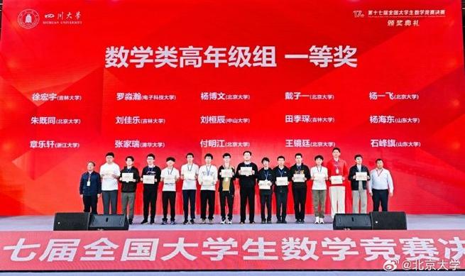 第十七届全国大学生数学竞赛官网图标