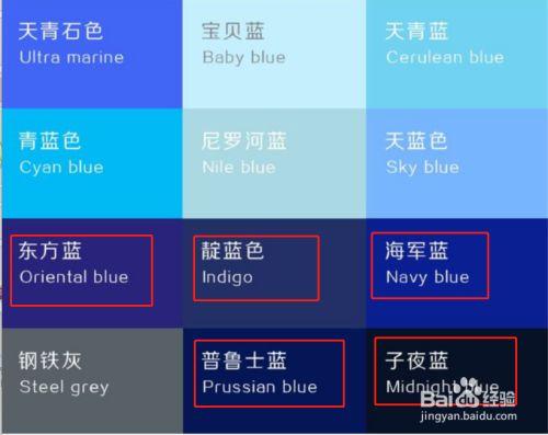 深蓝色调色方法缩略图