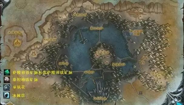 魔兽世界冰冠冰川图标