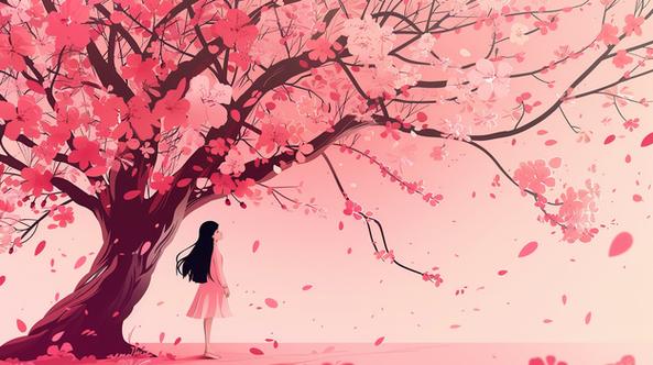 少女樱花图片截图