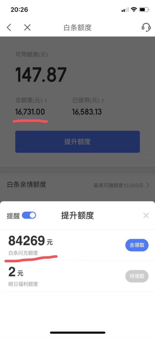 白条有8000额度用不了咋回事截图