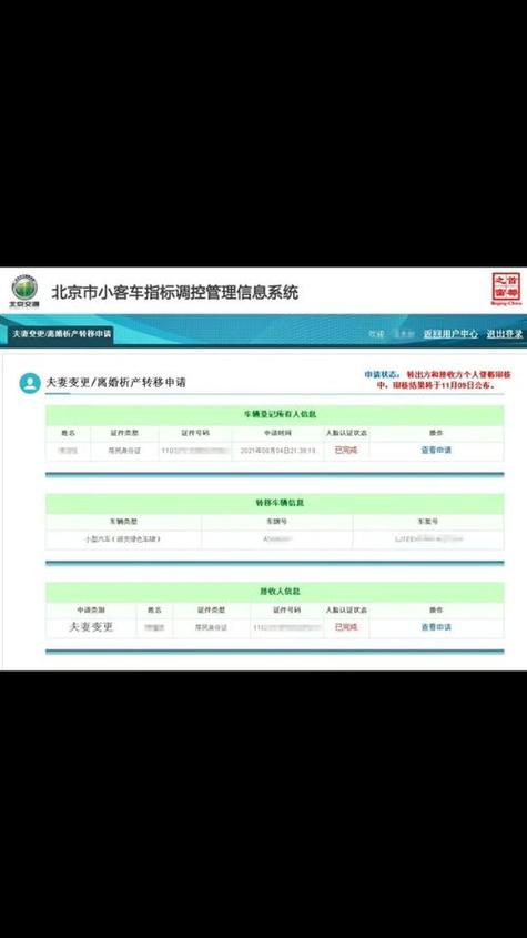 小客车指标管理系统官网截图