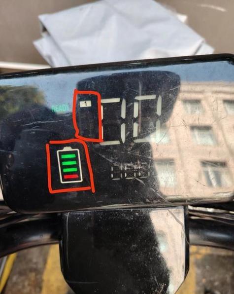 电动车电量显示百分比截图