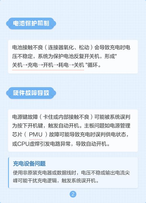 手机为什么一充电就自动开机截图