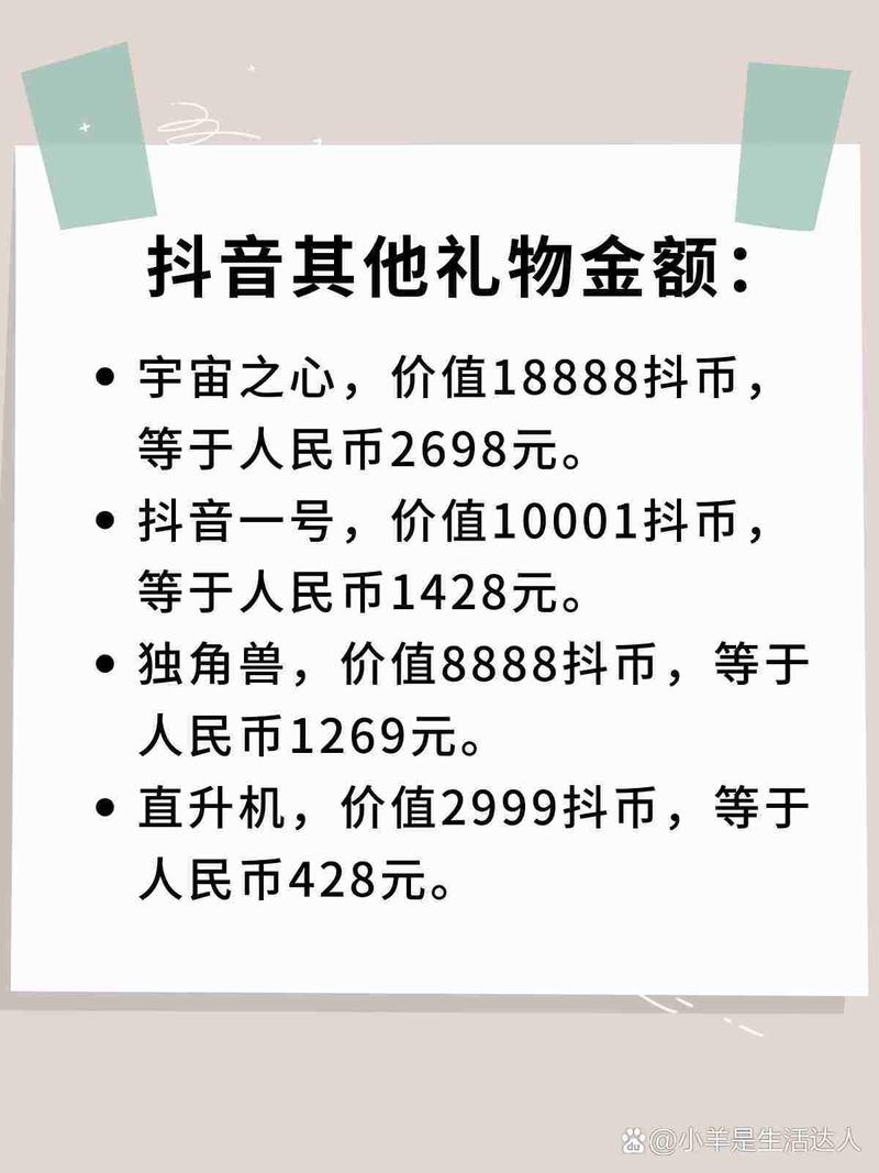 3万抖币是多少钱截图