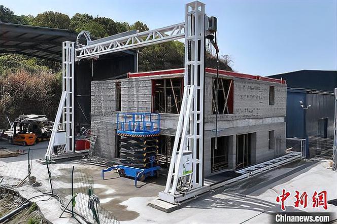 3D打印建筑截图