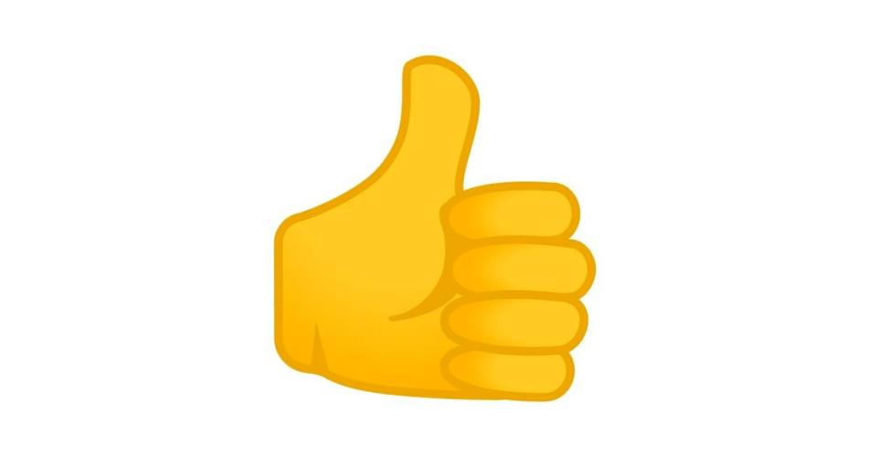 大拇指emoji截图