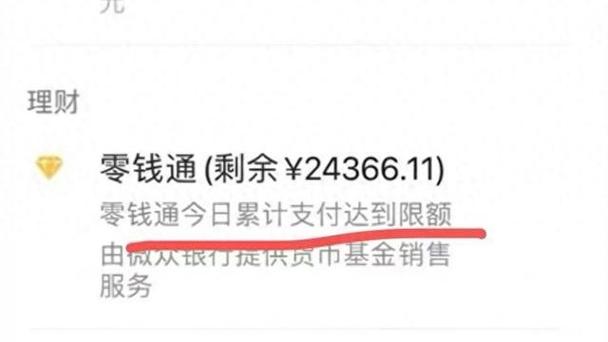 零钱通转账到银行卡有额度限制吗图标
