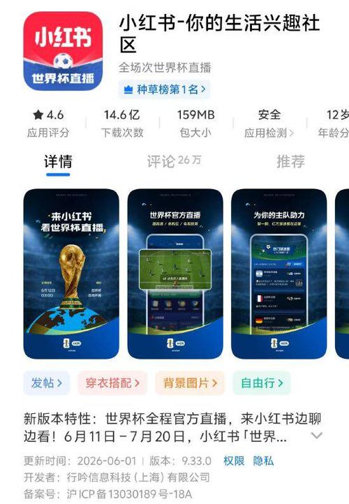 世界杯小红书直播图标
