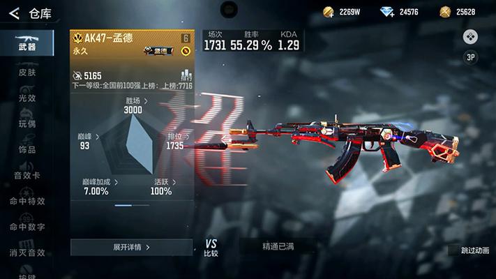 cfm王者ak强度排行截图