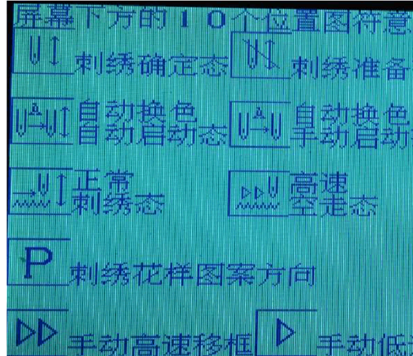 绣花按键功能视频教程图标