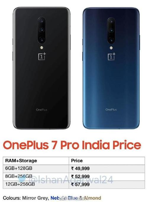 一加7pro的外观尺寸截图