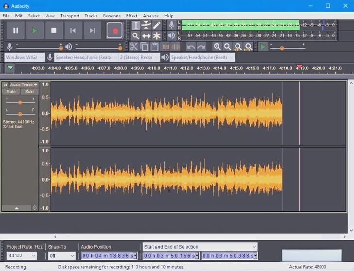 audacity音频编辑器图标