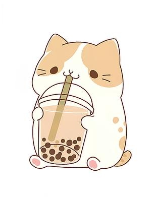 猫可以喝奶茶吗图标
