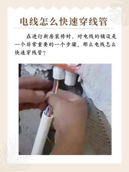 墙里穿线管如何穿电线图标