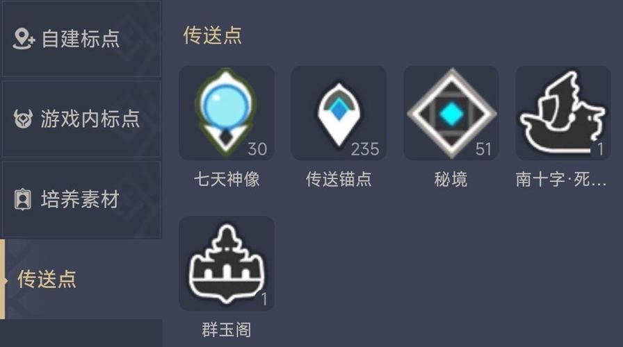 原神传送锚点叫什么截图