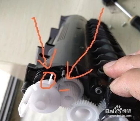 联想打印机显示更换墨粉盒截图