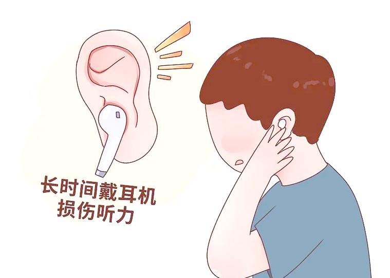噪音耳机伤耳朵吗图标