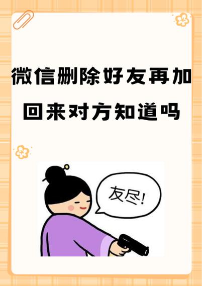 把别人微信删了再加回来对方知道吗图标
