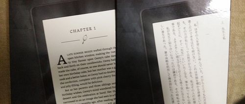海外版kindle跟国内版截图