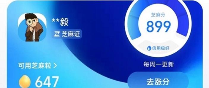 闲鱼芝麻信用未授权是什么意思截图