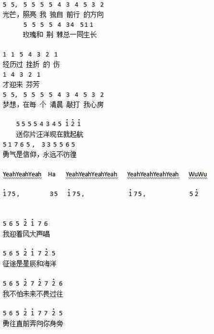 熊出没《勇往直前》 歌曲图标