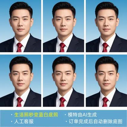 ps证件照白底换蓝底图标
