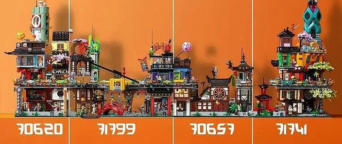 乐高幻影忍者城市系列图标