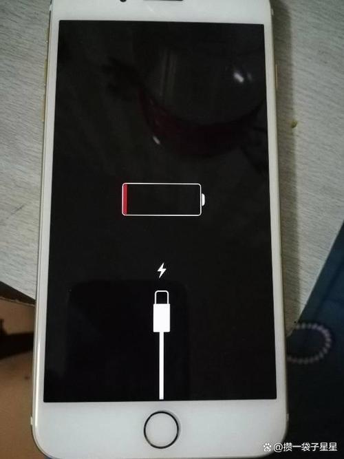 苹果手机充电突然黑屏图标