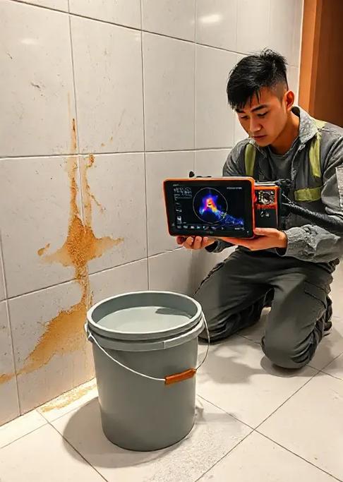 室内漏水维修上门服务图标