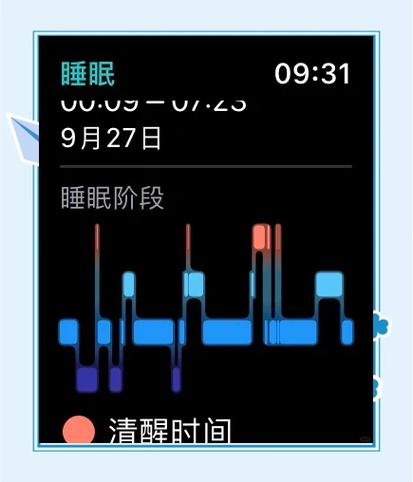 苹果手表记录的睡眠质量在哪里看图标