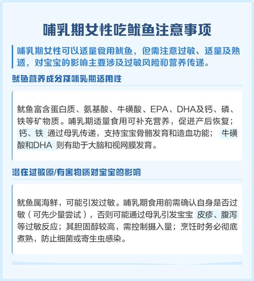 哺乳期的妈妈可以吃鱿鱼吗?图标