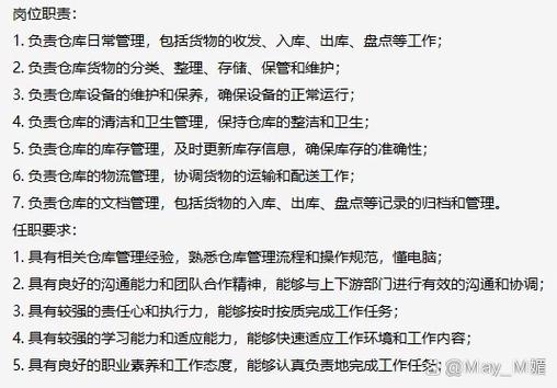 仓库管理员招聘要求图标