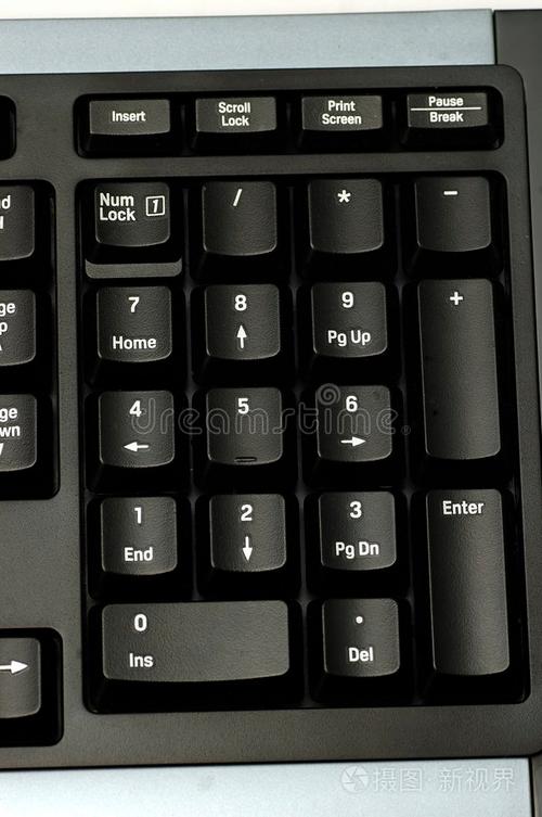 打开数字键盘的键图标