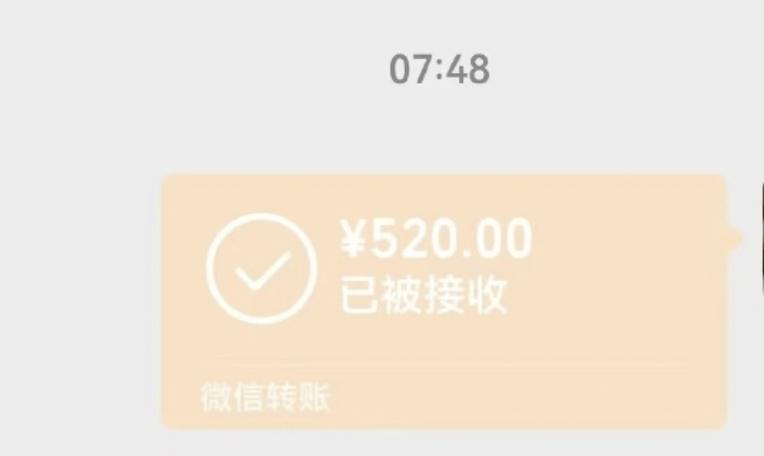 男友发给我转账又要回去图标