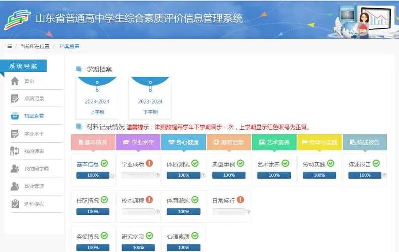 综评系统截图