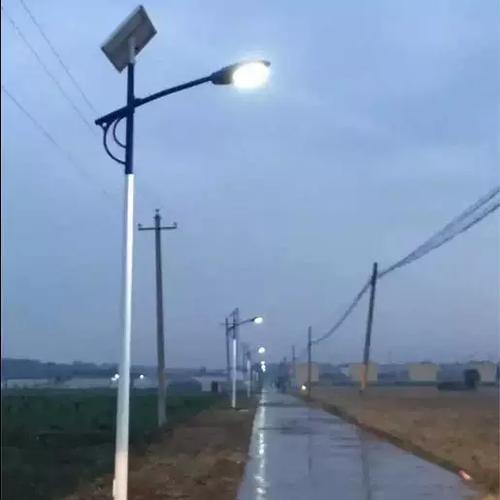 农村太阳能灯新农村图标