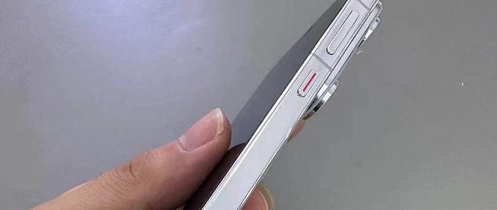 华为手机侧面裂了一点小缝截图