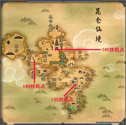 诛仙3中州6祸斗位置图标