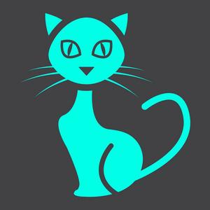 特殊符号小猫图案符号图标