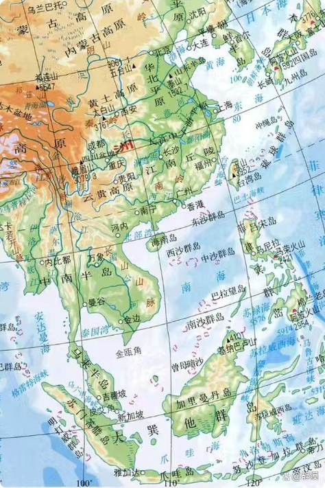 我国的海洋地图截图