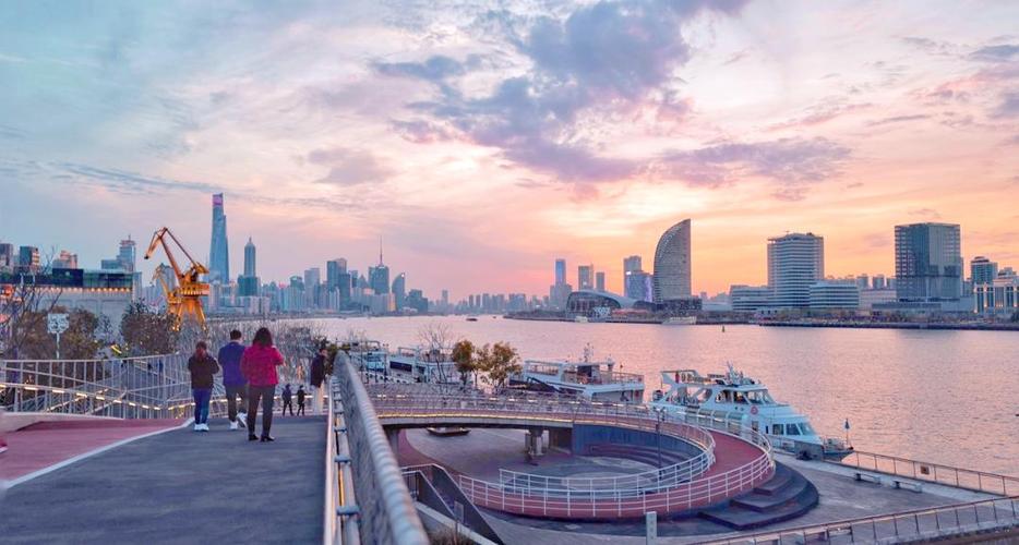 黄浦江东岸截图