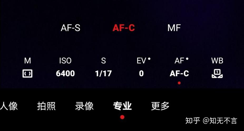 手机专业模式拍照参数图标