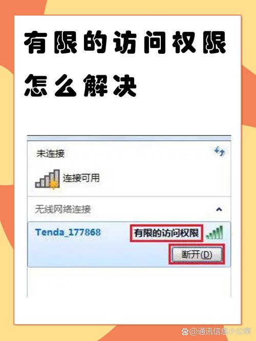 电脑网络有限的访问权限怎么解决截图