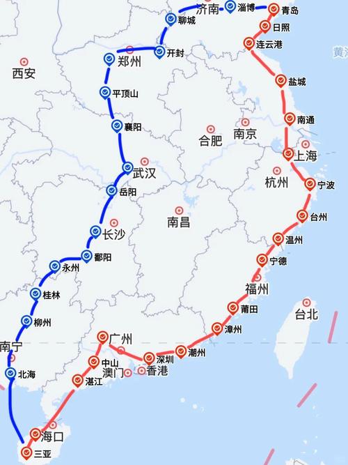 k4132火车路线截图