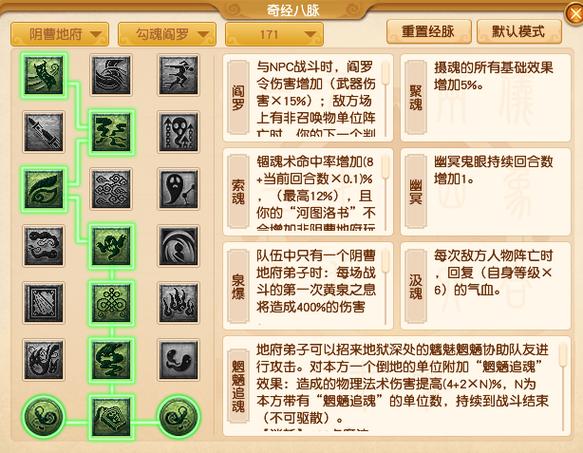梦幻西游地府经脉图标