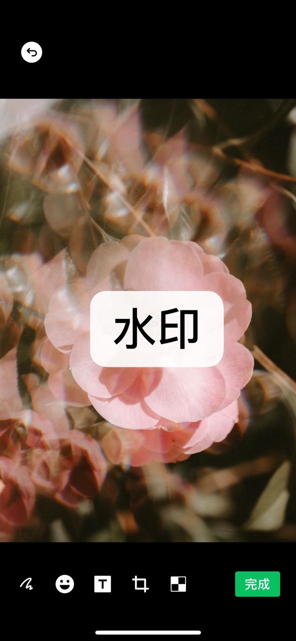 照片水印截图