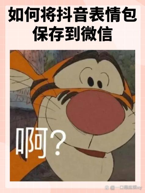 抖音表情包导入到微信图标