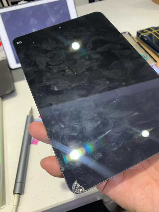 小米平板屏幕失灵截图