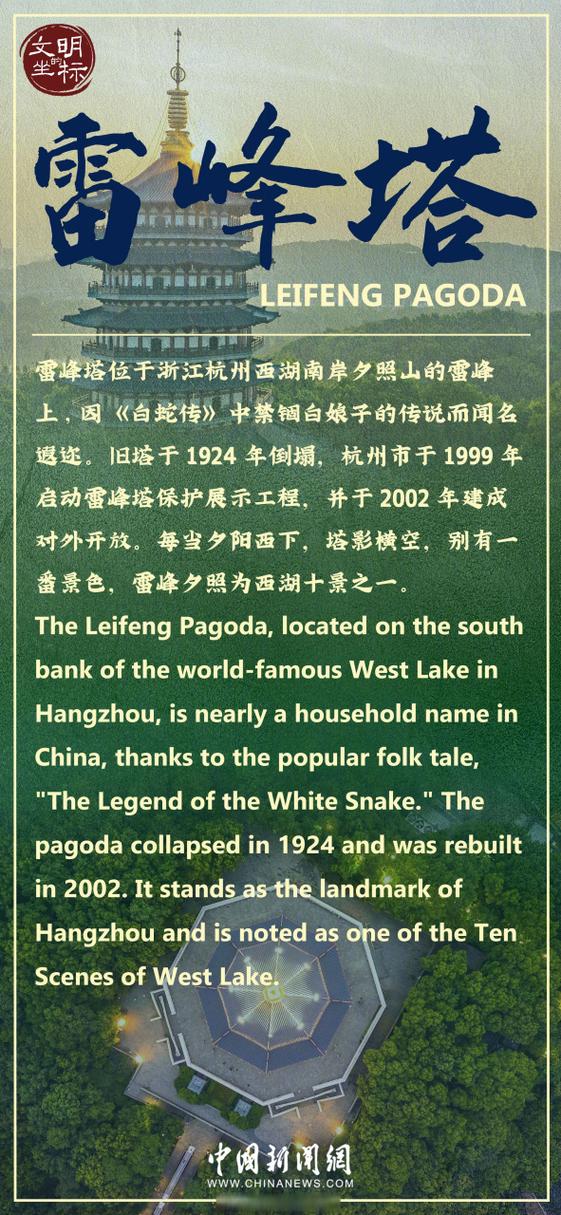 杭州雷峰塔简介图标